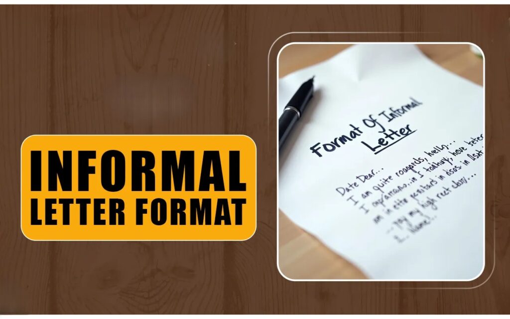 Informal Letters (Class 7 English) - Welcome to eStudyzone